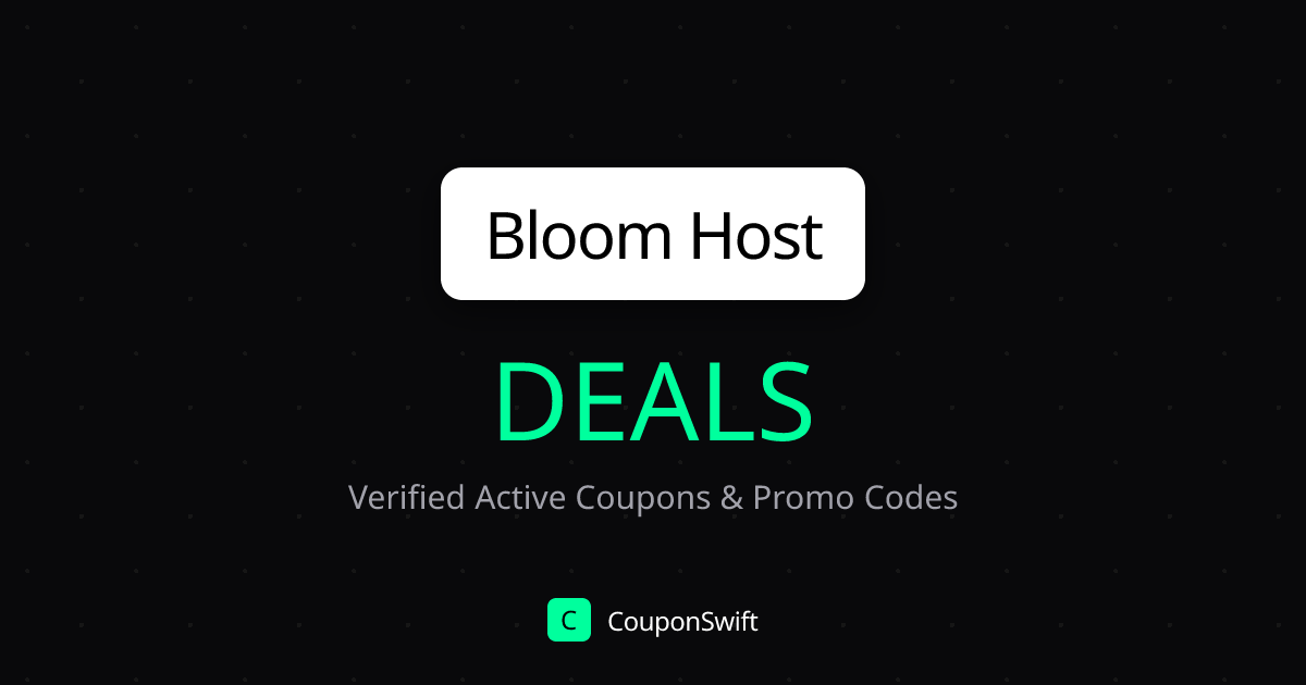 Bloom Host Coupon Codes (June 2026): 20% Off