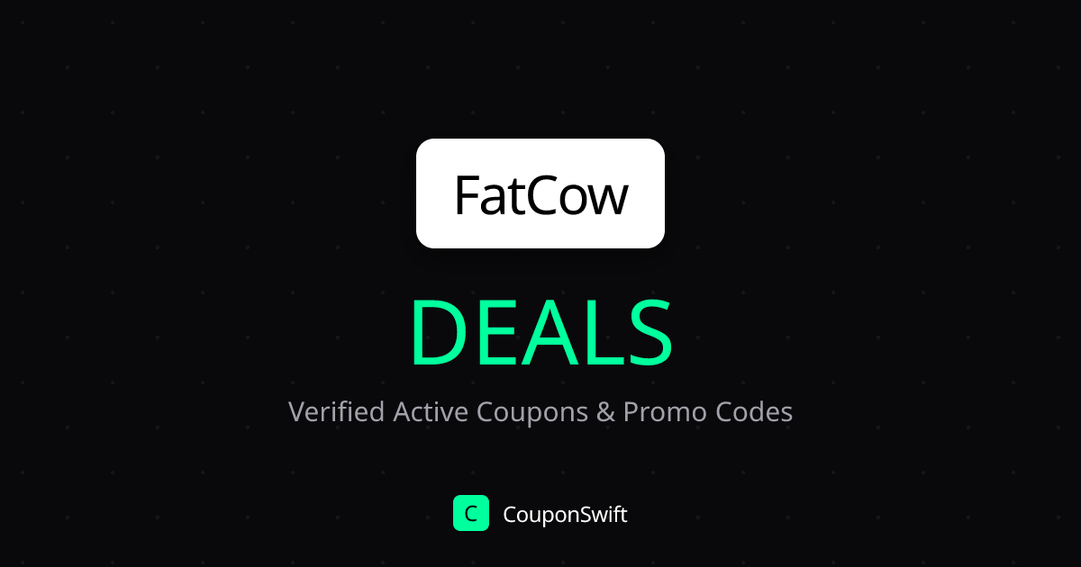 FatCow Coupon Codes (May 2026): 60% Off