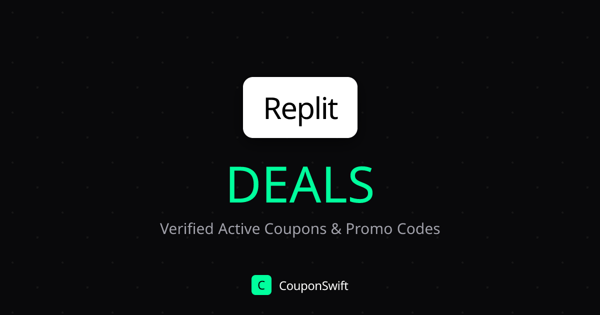 Replit Coupon Codes (May 2026): 12% Off